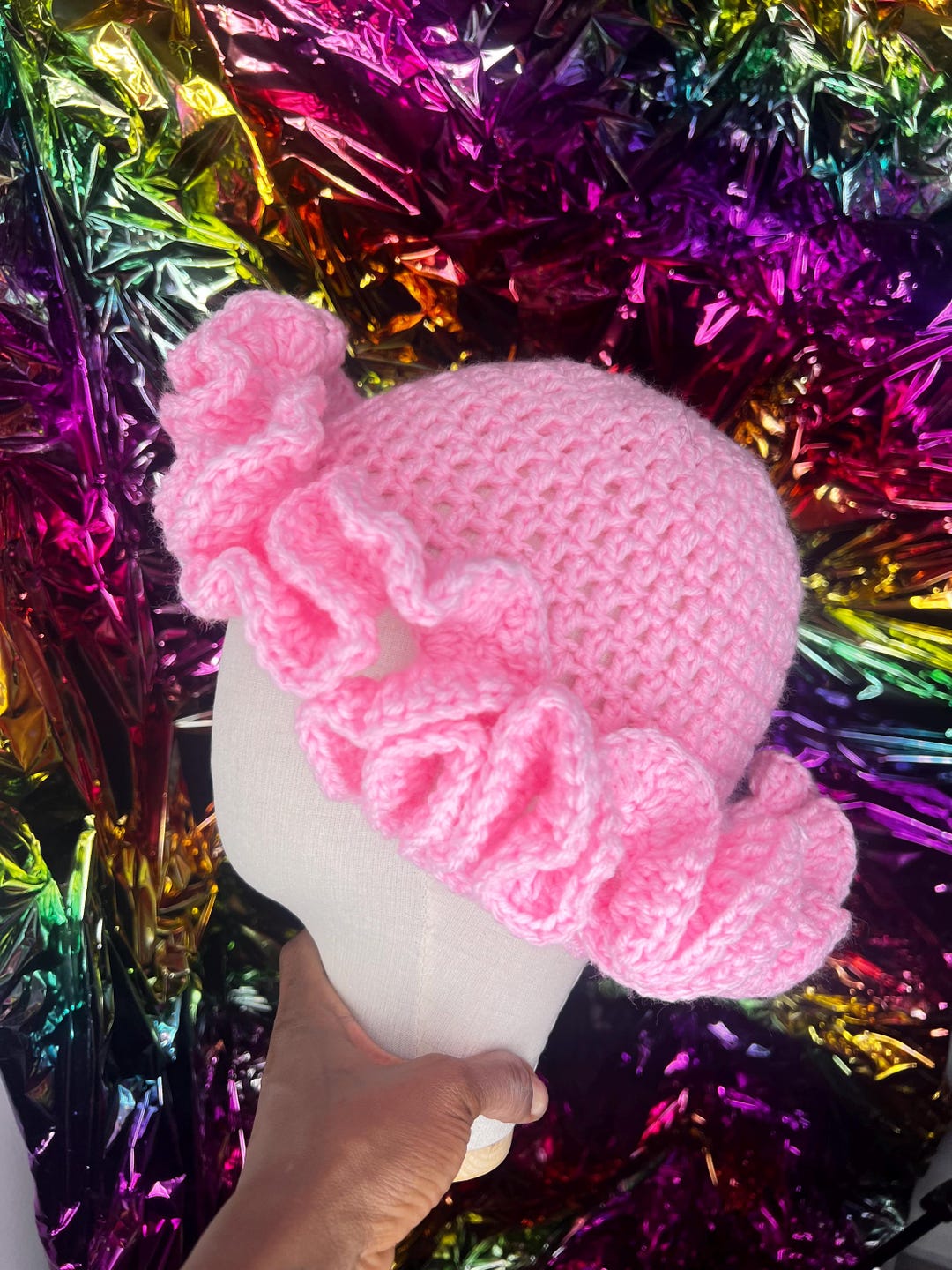 PDF Beginner Ruffle Bucket Hat PATTERN - Etsy