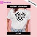 Elder Emo PNG, Checkered Heart Design, Millenial Nostalgia, Goth Humor ...