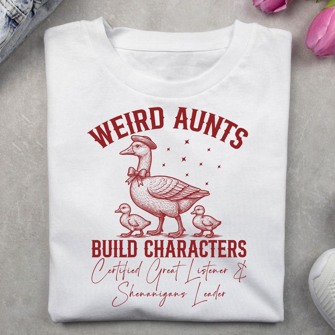 Weird Aunts Build Characters, Funny Silly Goose Aunt Sayings Png, Cool ...