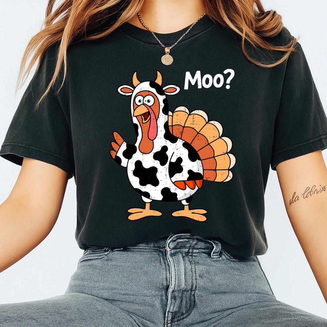 Funny Thanksgiving Turkey Moo , Funny Cow Thanksgiving, Funny Cow ...