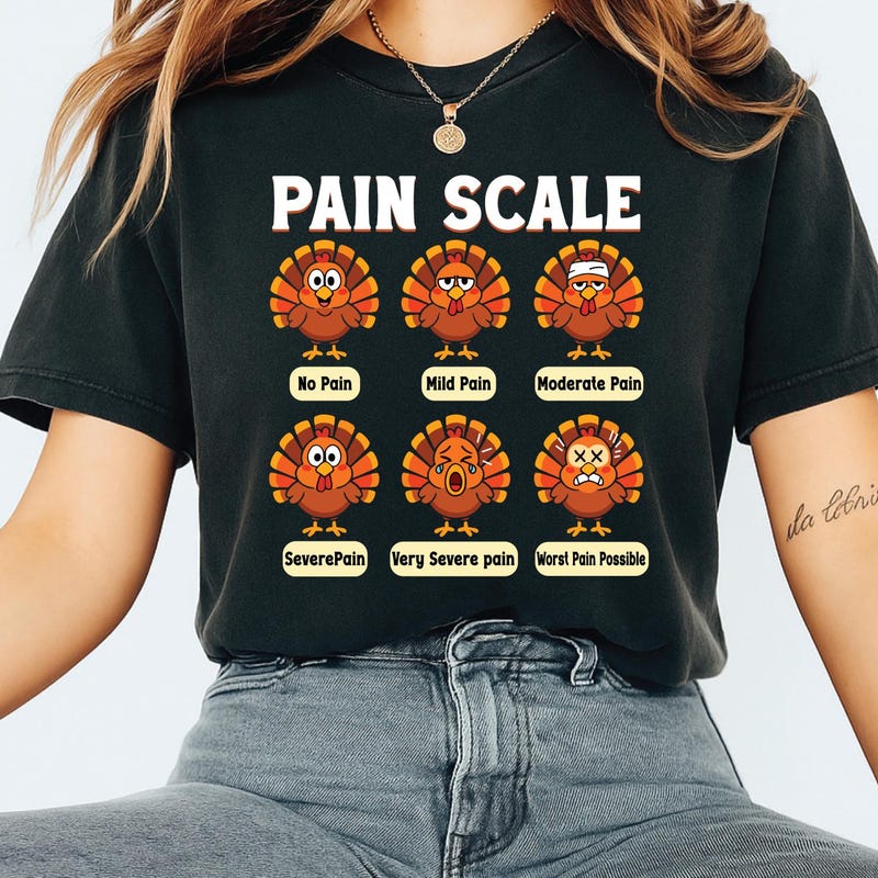 Turkey and Pain - Etsy