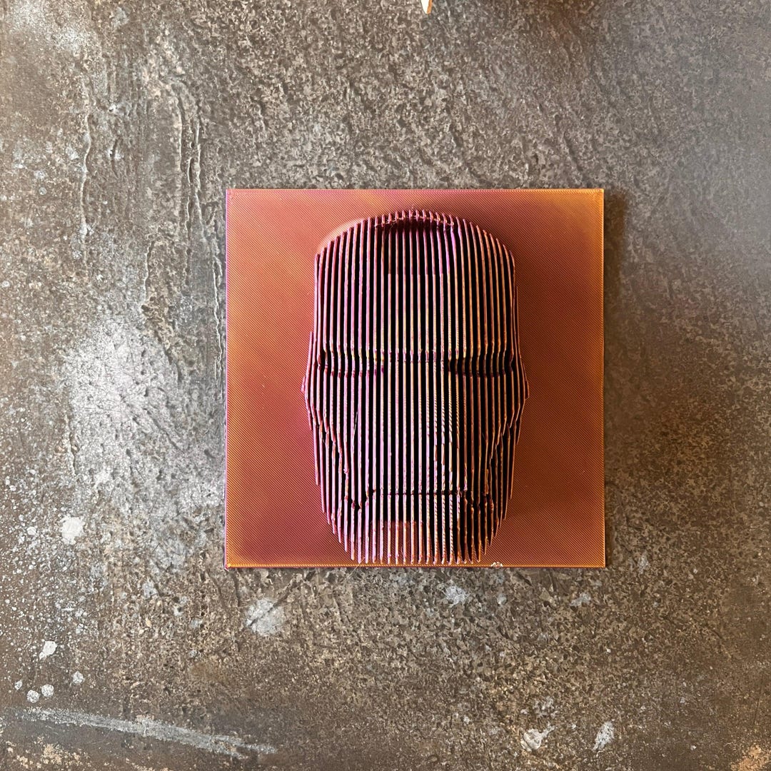 The 3D Optical Illusion Mask - Etsy
