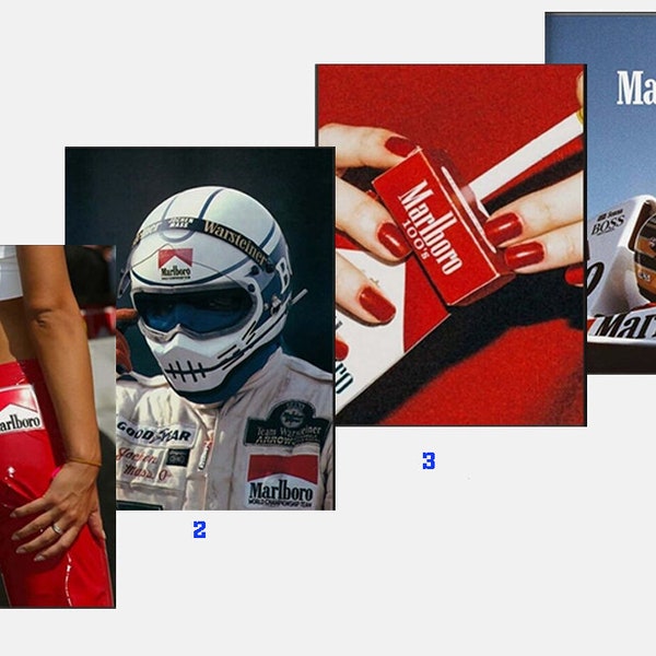 Marlboro F1 Poster - Etsy