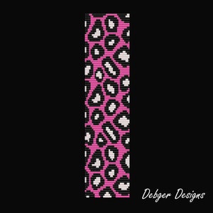 Bead Pattern Loom(bracelet Cuff)-pink Passion - Etsy