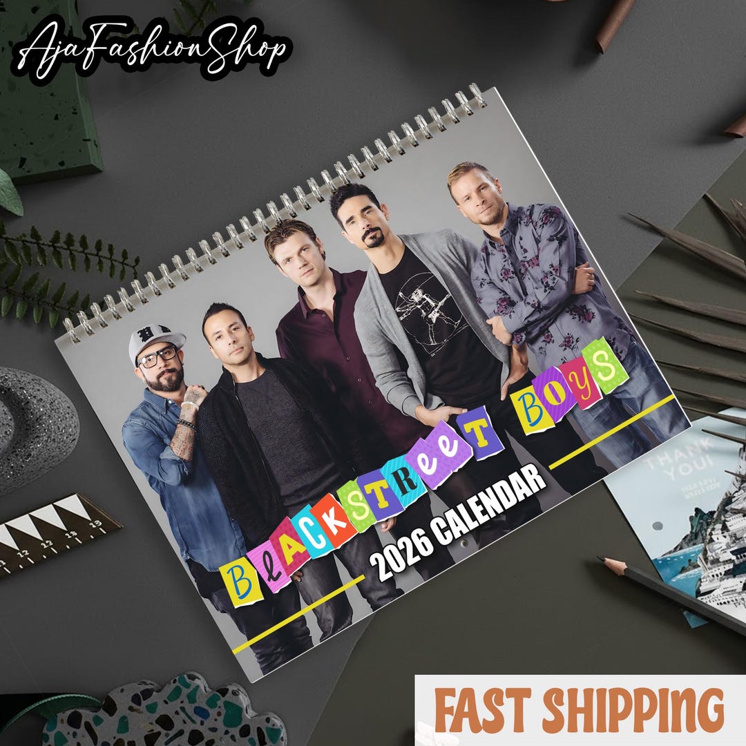 Music Boy Band Wall Calendars, Boys 2026 Calendar, Pop Music Calendar ...