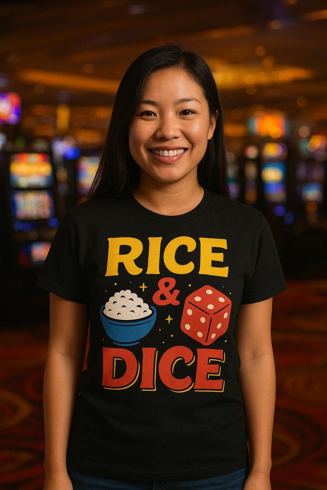 Rice & Dice Unisex T-shirt - Etsy