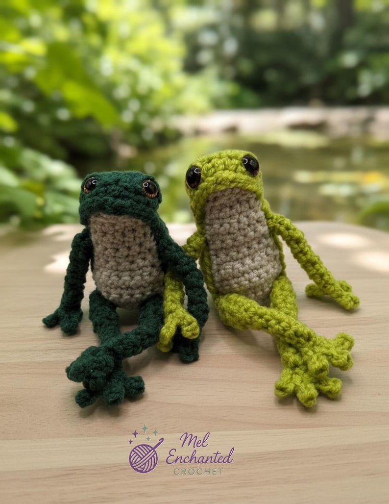 Pebble the Pocket Frog Crochet Pattern by Mel Enchanted Crochet ...