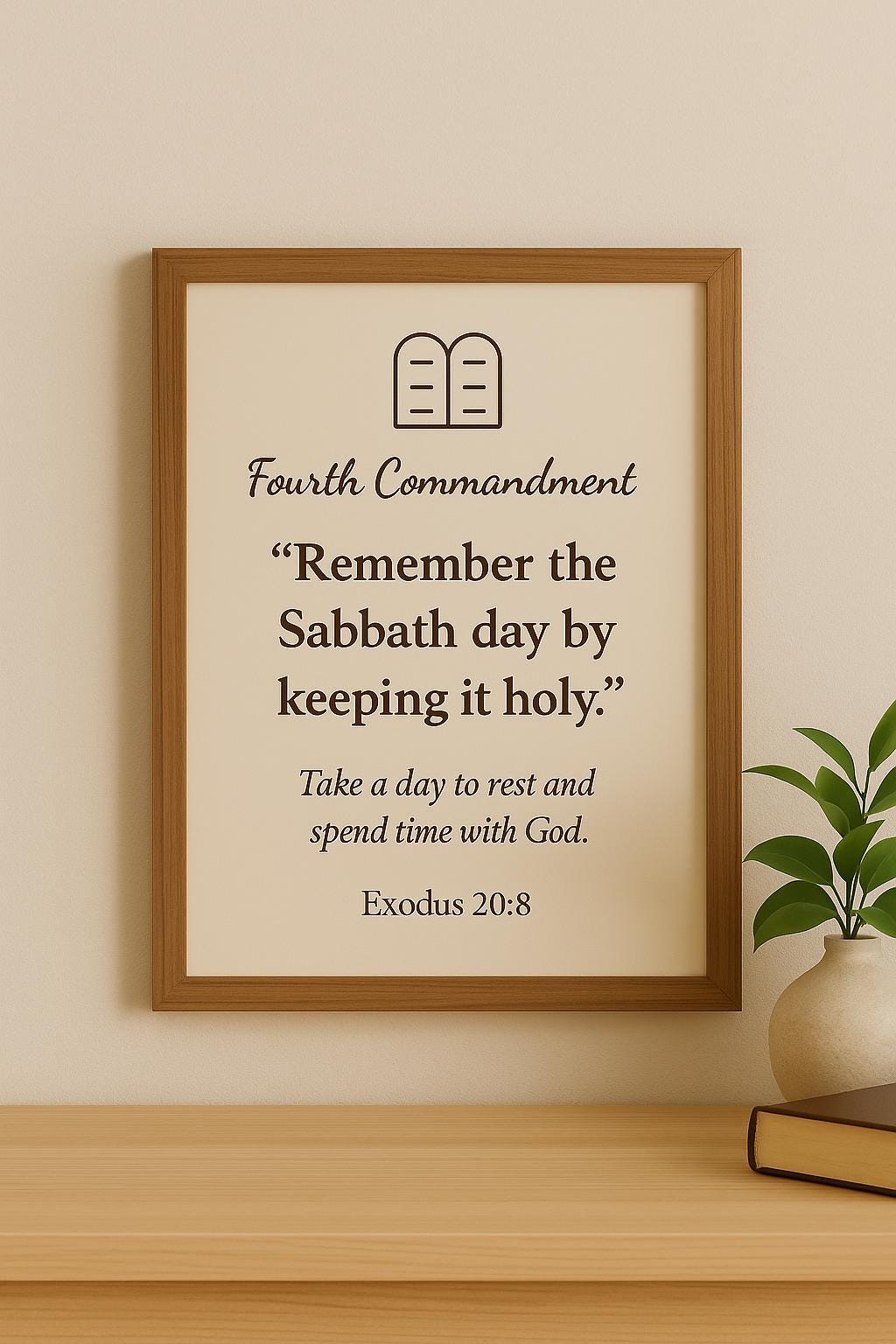 Ten Commandments Prayer Cards, Printable Bible Verse Cards PDF ...
