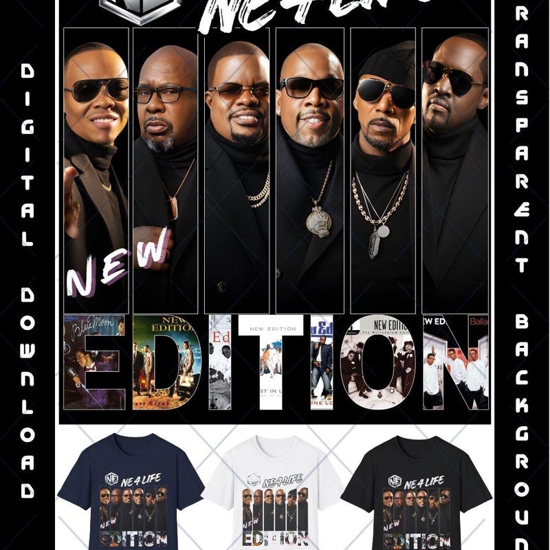New Edition Svg - Etsy