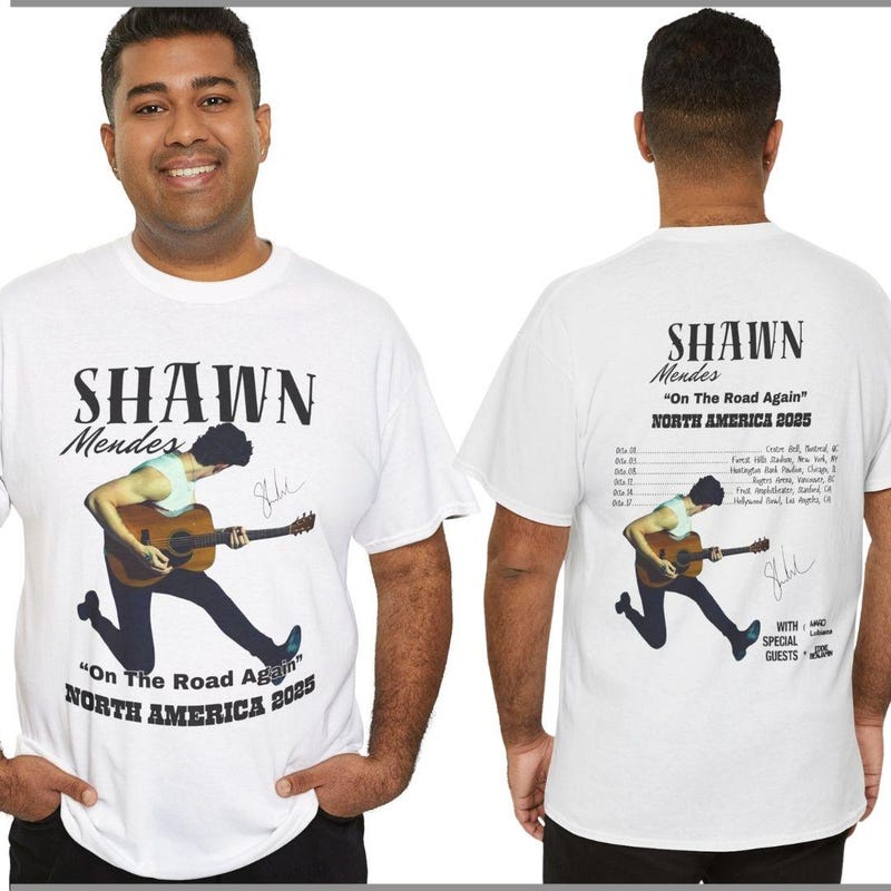 Shawn Mendes Tour Merch 2025 - Etsy