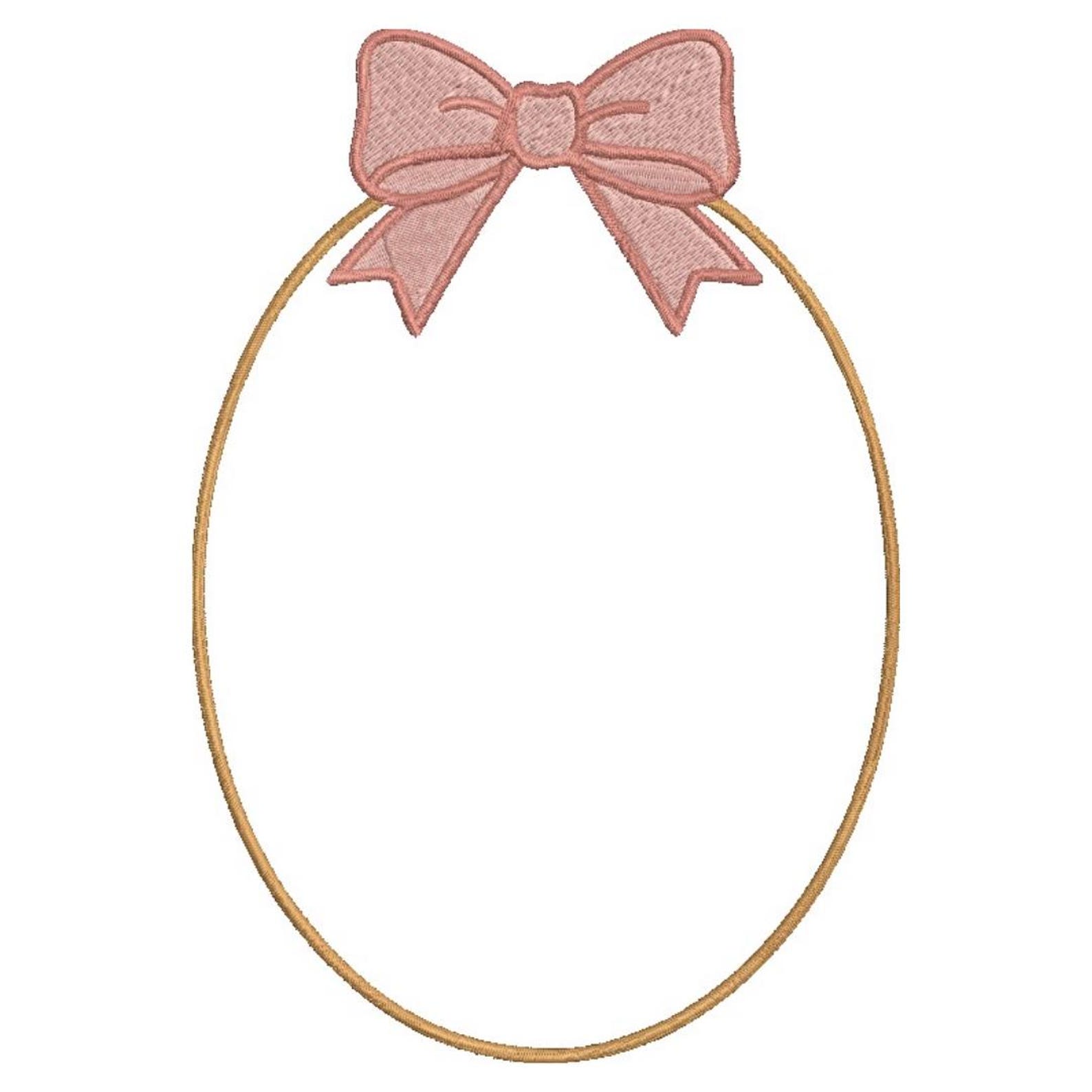 Monogram Wreath Embroidery Designs | Laurel Frame Pattern (digital ...