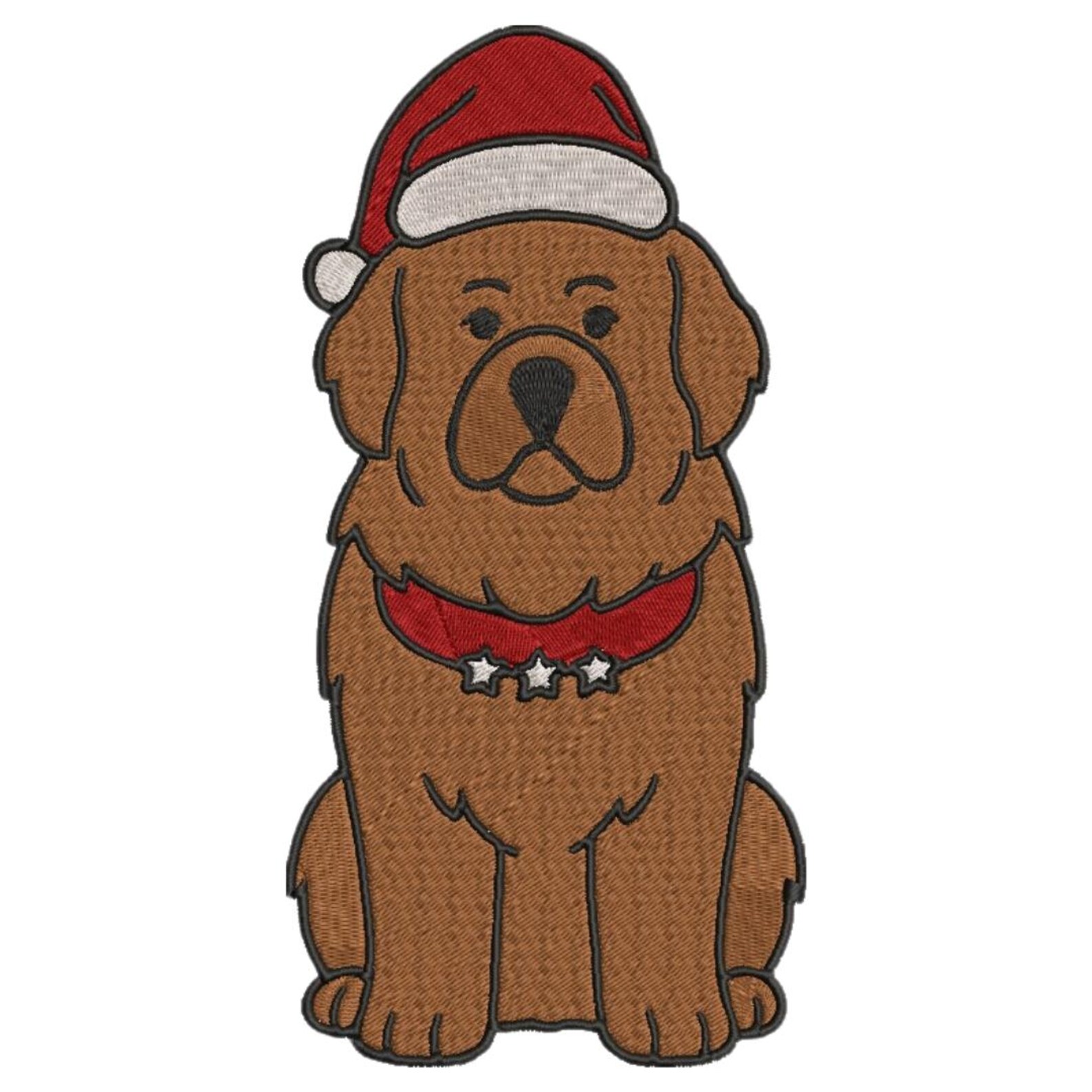 Christmas Dog Breed Embroidery BUNDLE Design Holiday Pet Gift (digital ...