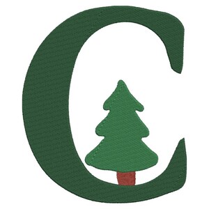 Christmas Alphabet Embroidery Design | Holiday Font | Christmas ...