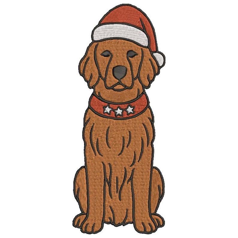 Christmas Dog Breed Embroidery BUNDLE Design Holiday Pet Gift (digital ...