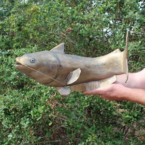 Catfish Trophy Cremation Urn Artistic Ceramic Fish Sculpture for ...