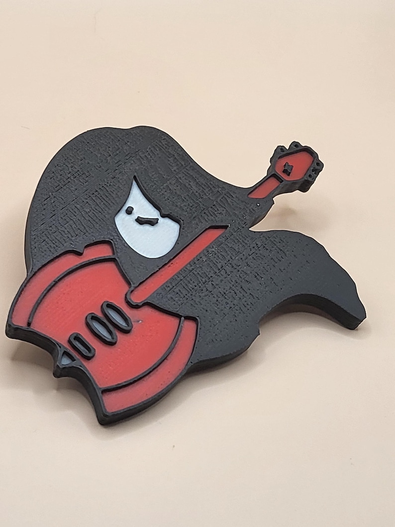 Marceline Pin (3d Printed) - Etsy