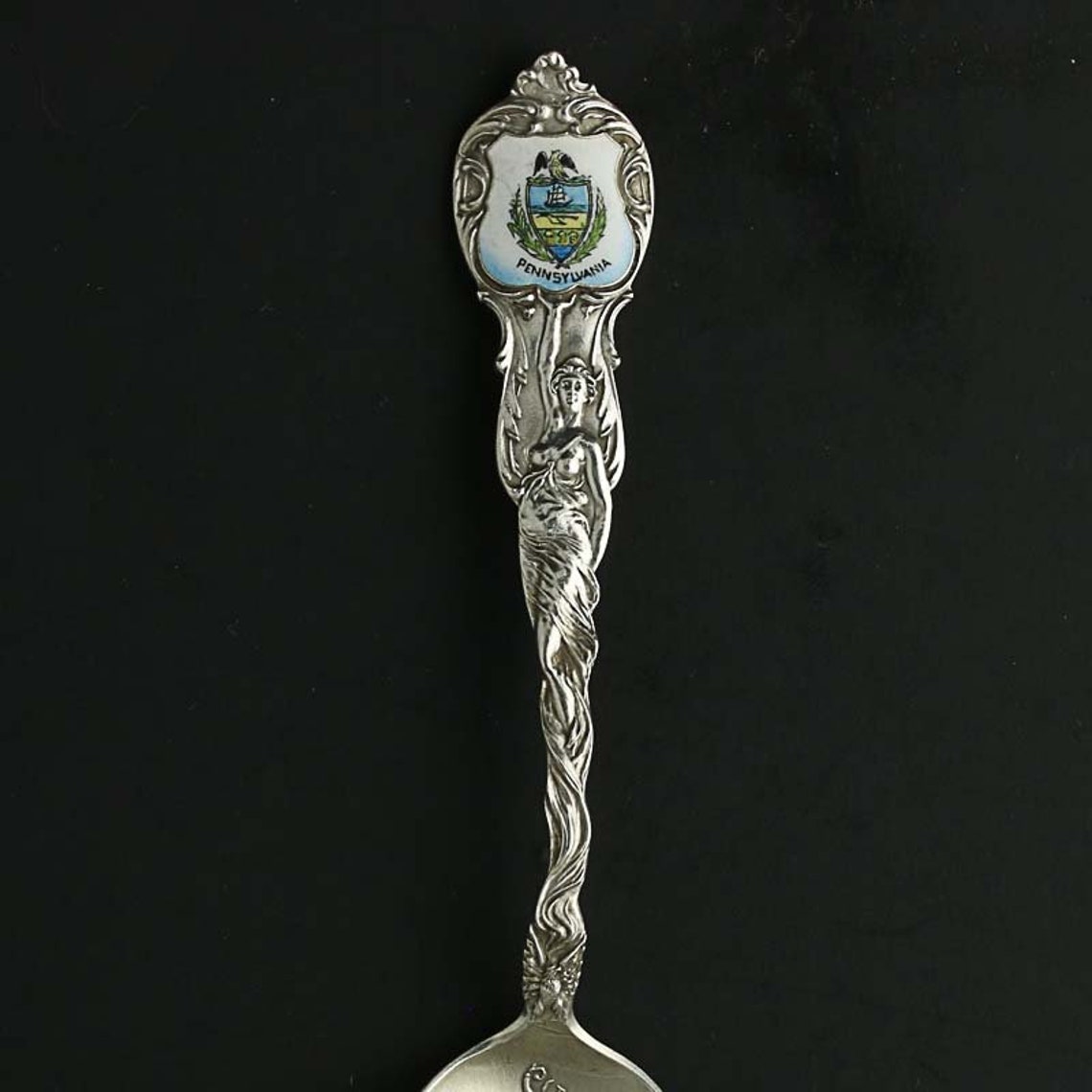 Philadelphia Pennsylvania Souvenir Spoon Sterling Silver City | Etsy