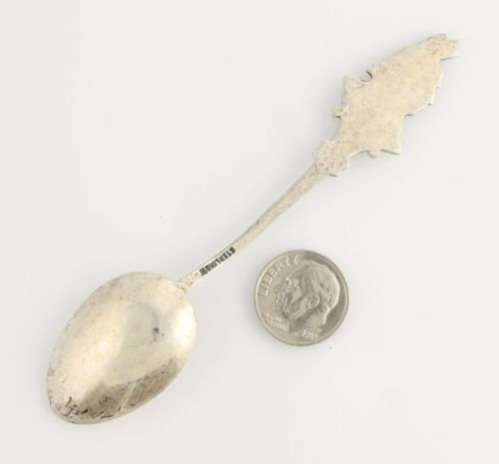 Banff Alberta Canada Indian Souvenir Spoon Sterling Silver - Etsy
