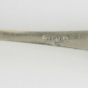 Washington DC Souvenir Spoon Sterling Silver US Capital Vintage ...