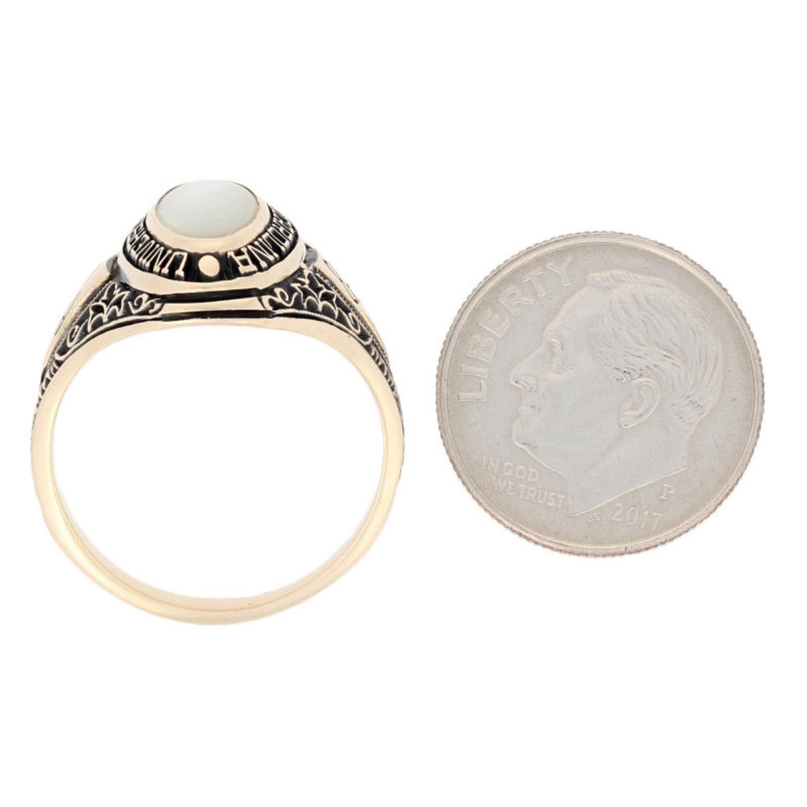1985 University Of North Carolina Class Ring 10k Gold Mother Etsy