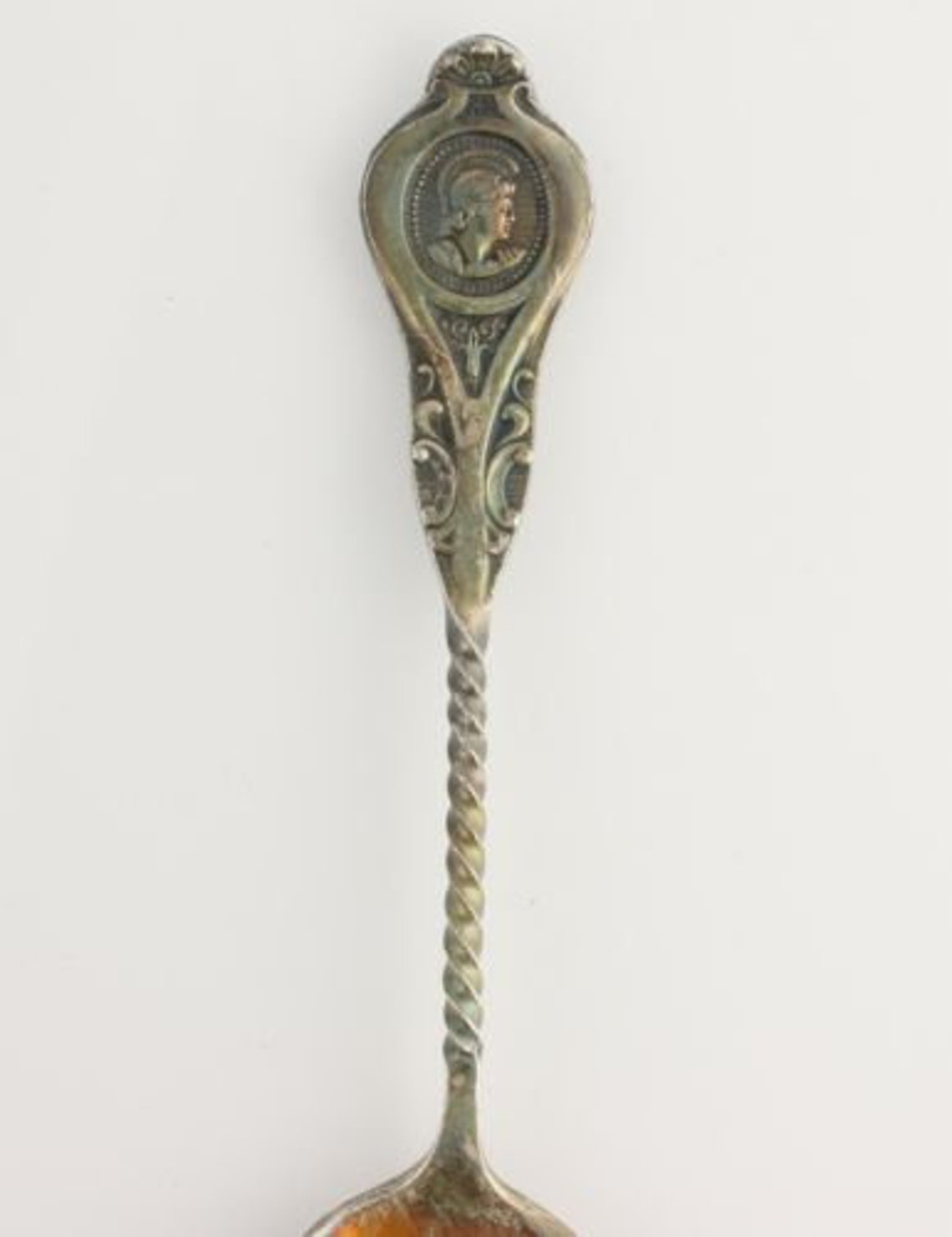 Vintage Collector's Spoon Sterling Silver Euchre Soldier - Etsy
