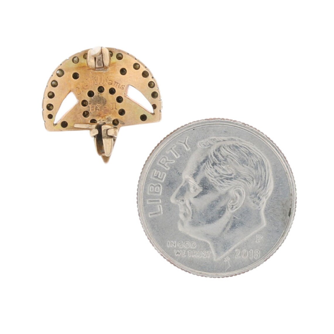 Kappa Sigma Badge 14k Gold Seed Pearls 1911 Fraternity Greek - Etsy