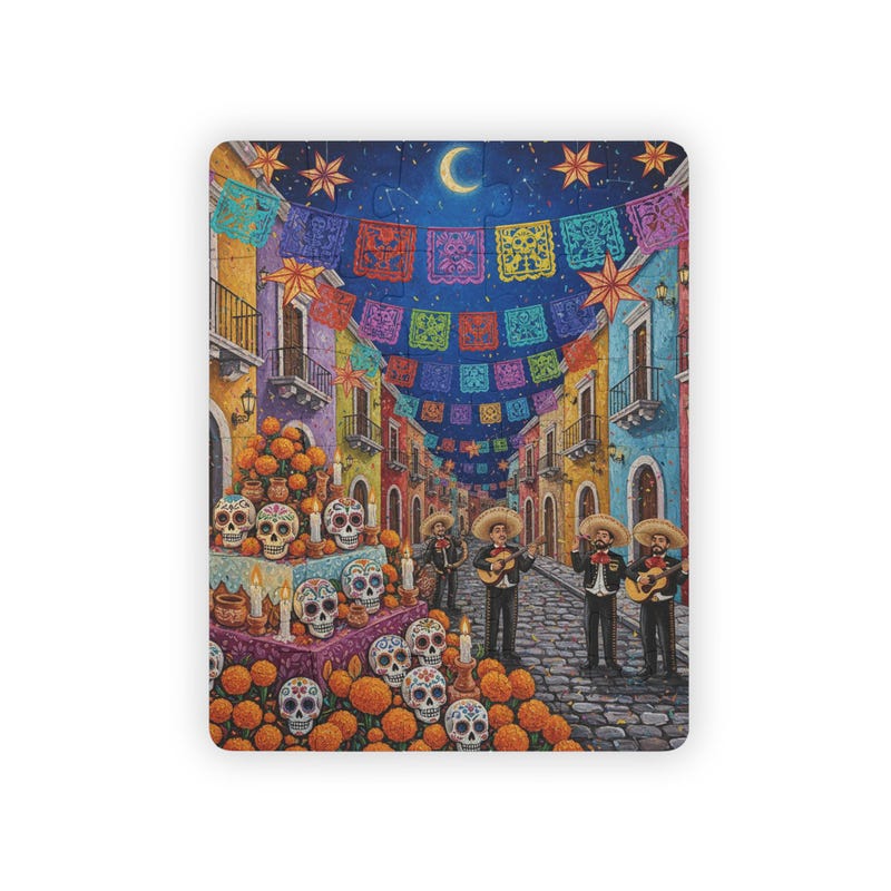 Sugar Skull Puzzle - Etsy