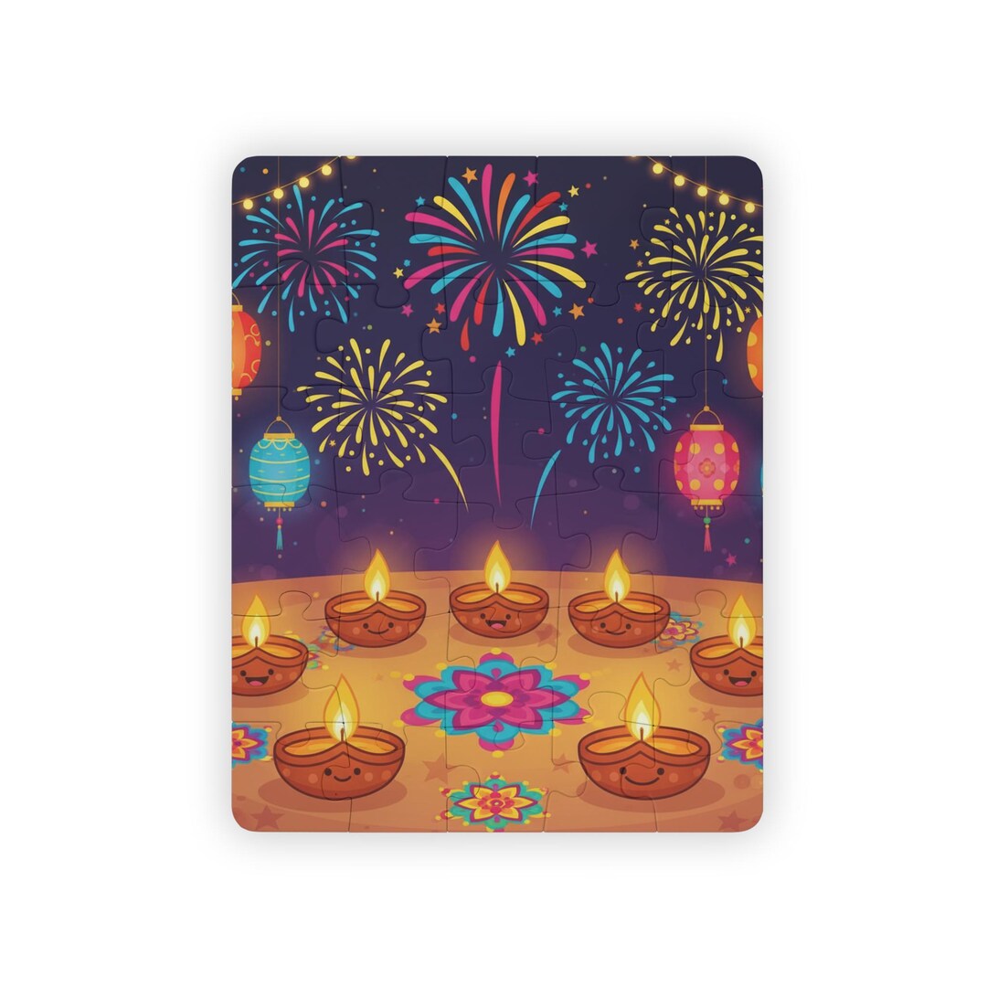 Diwali Kids Puzzle - Festival of Lights Jigsaw | 30 Pieces | Fun ...
