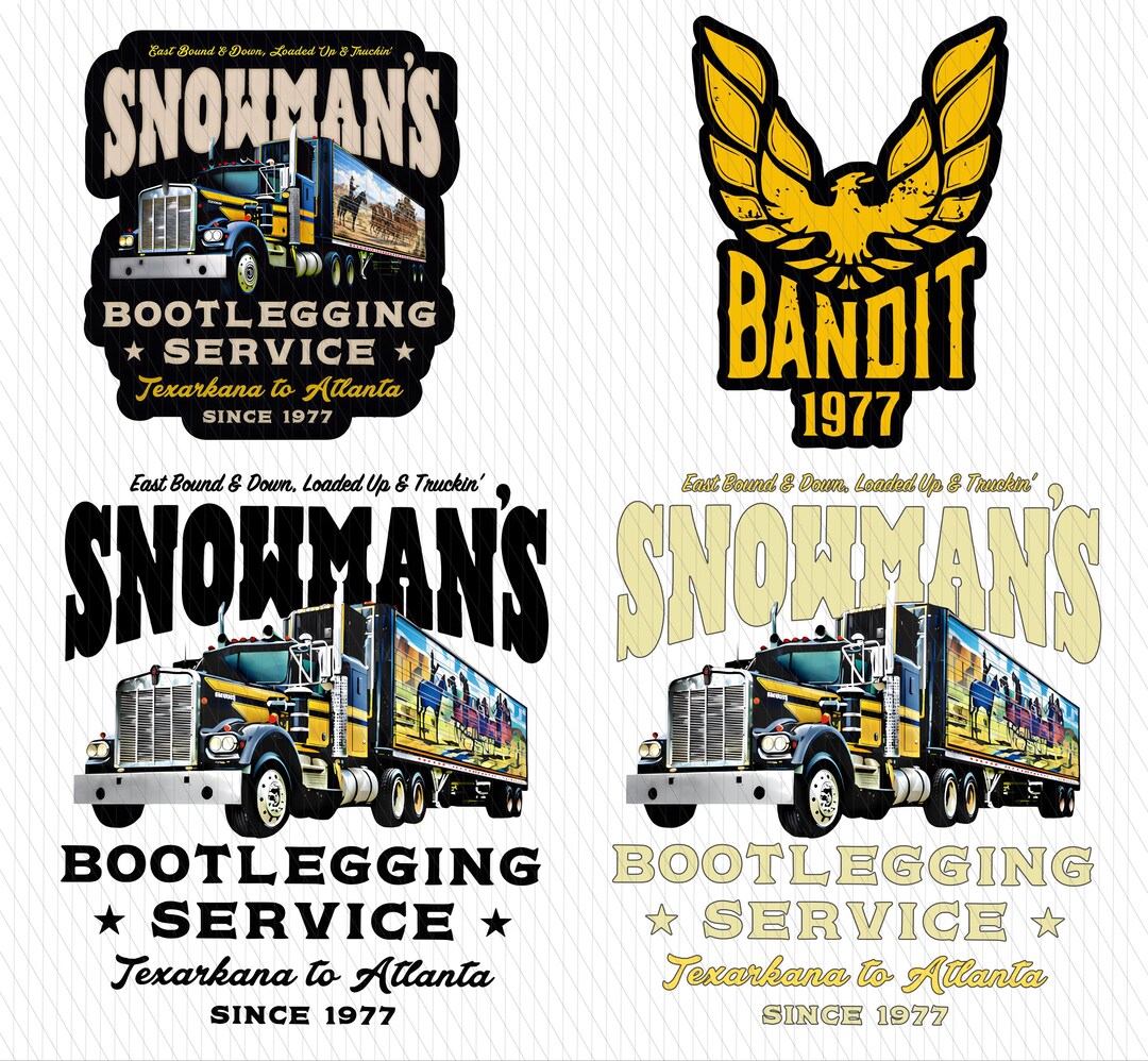 4+ Snowman’s Bootlegging Service Png, Smokey and the Bandit Truck ...