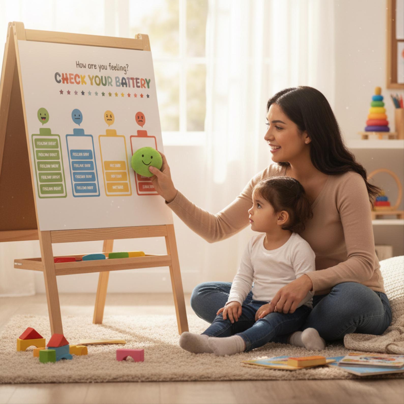 Feelings Thermometer Poster by Sprinkle Shades, Therapy Office Decor ...