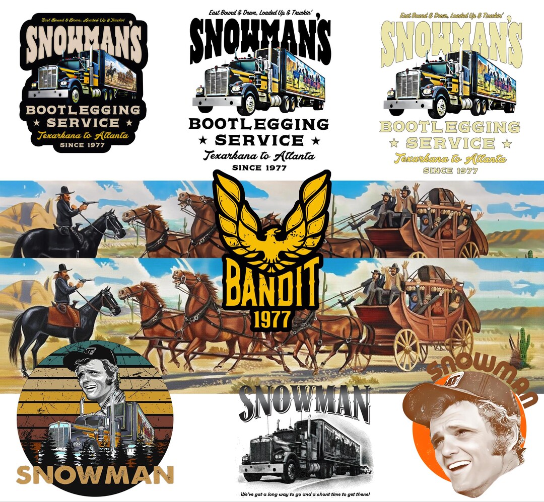 Snowman’s Bootlegging Service Png, Smokey and the Bandit Truck Design ...