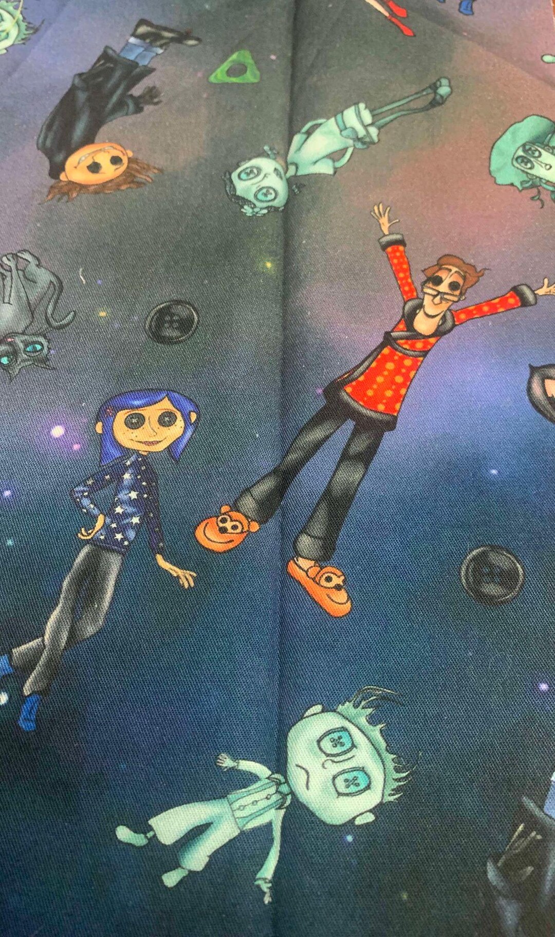 Coraline Under World Stethoscope Cover, Button Eyes, Goth Girl ...