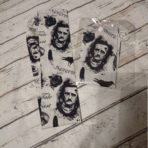Edgar Allan Poe Badge Holder - Etsy