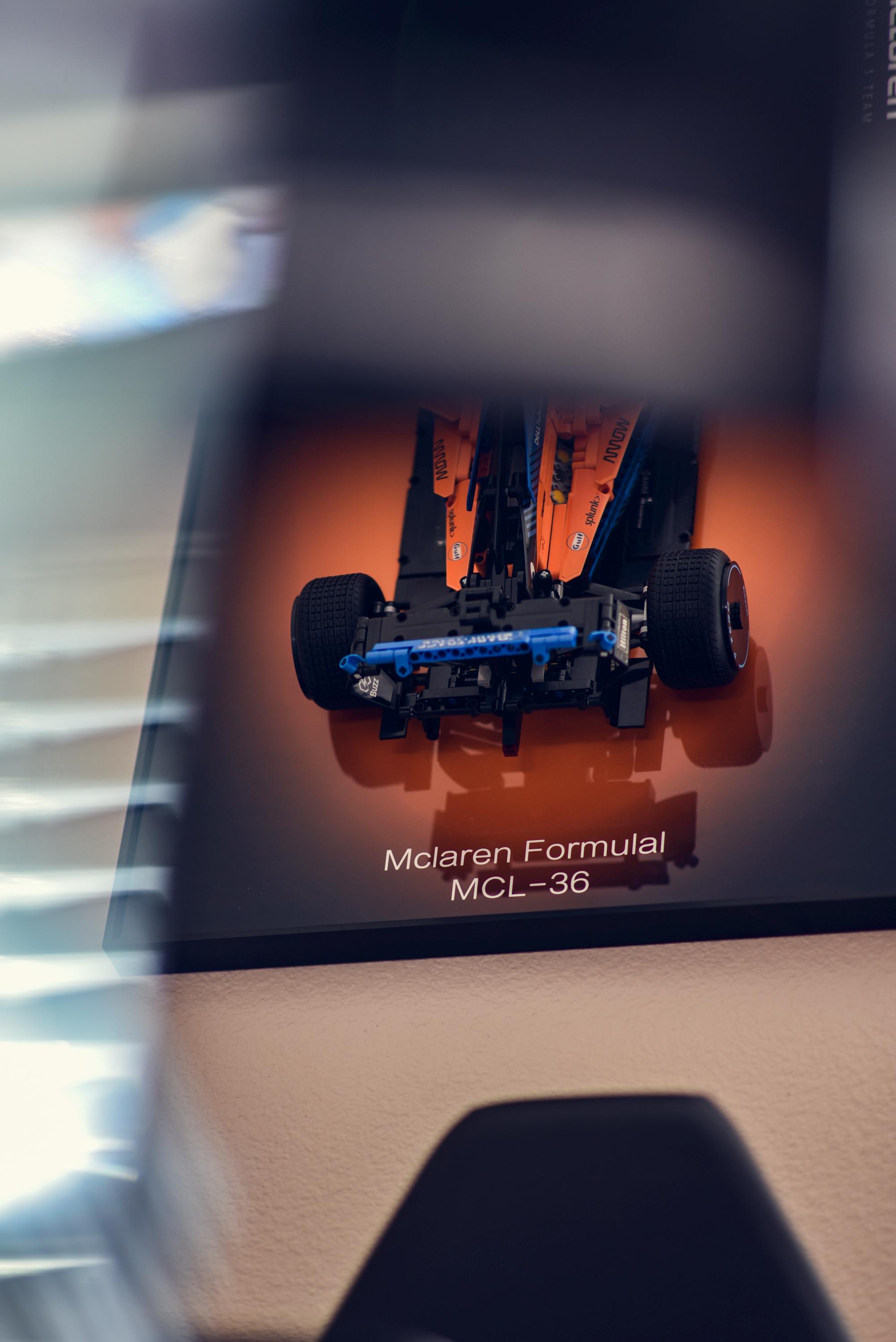 Aluminum Display Wall Frame for LEGO® Technic Mclaren Formula 1™ Race ...