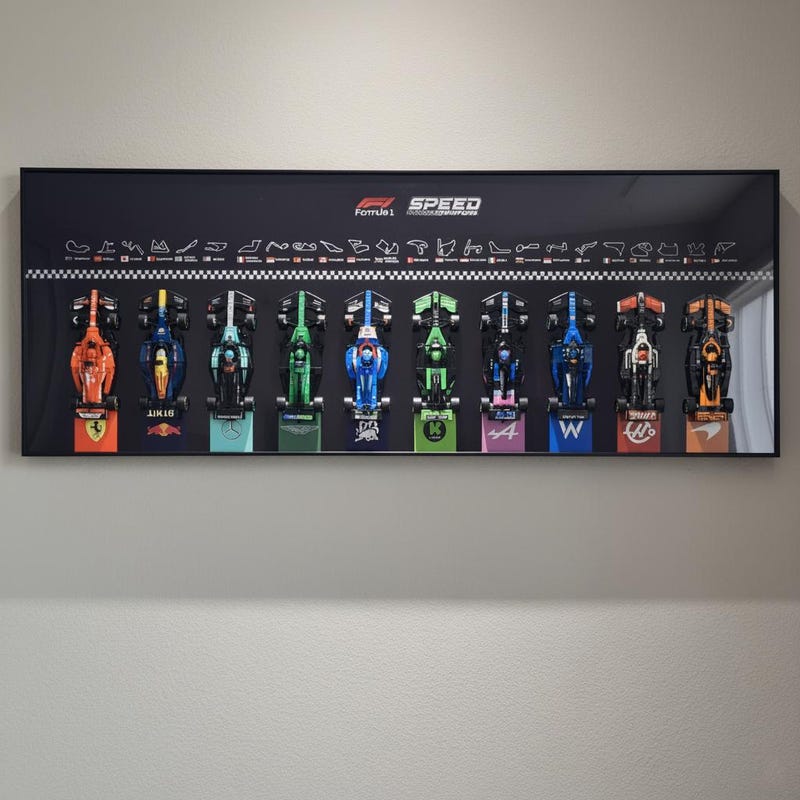 F1 Car Poster for Display - Etsy
