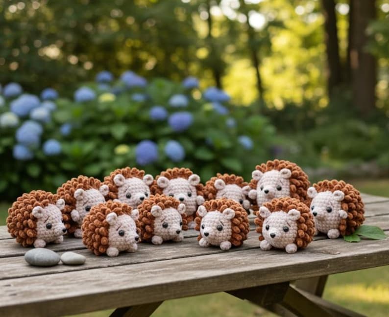 Crochet Hedgehog Pattern, Cute Amigurumi Hedgehog Plush PDF, Easy ...