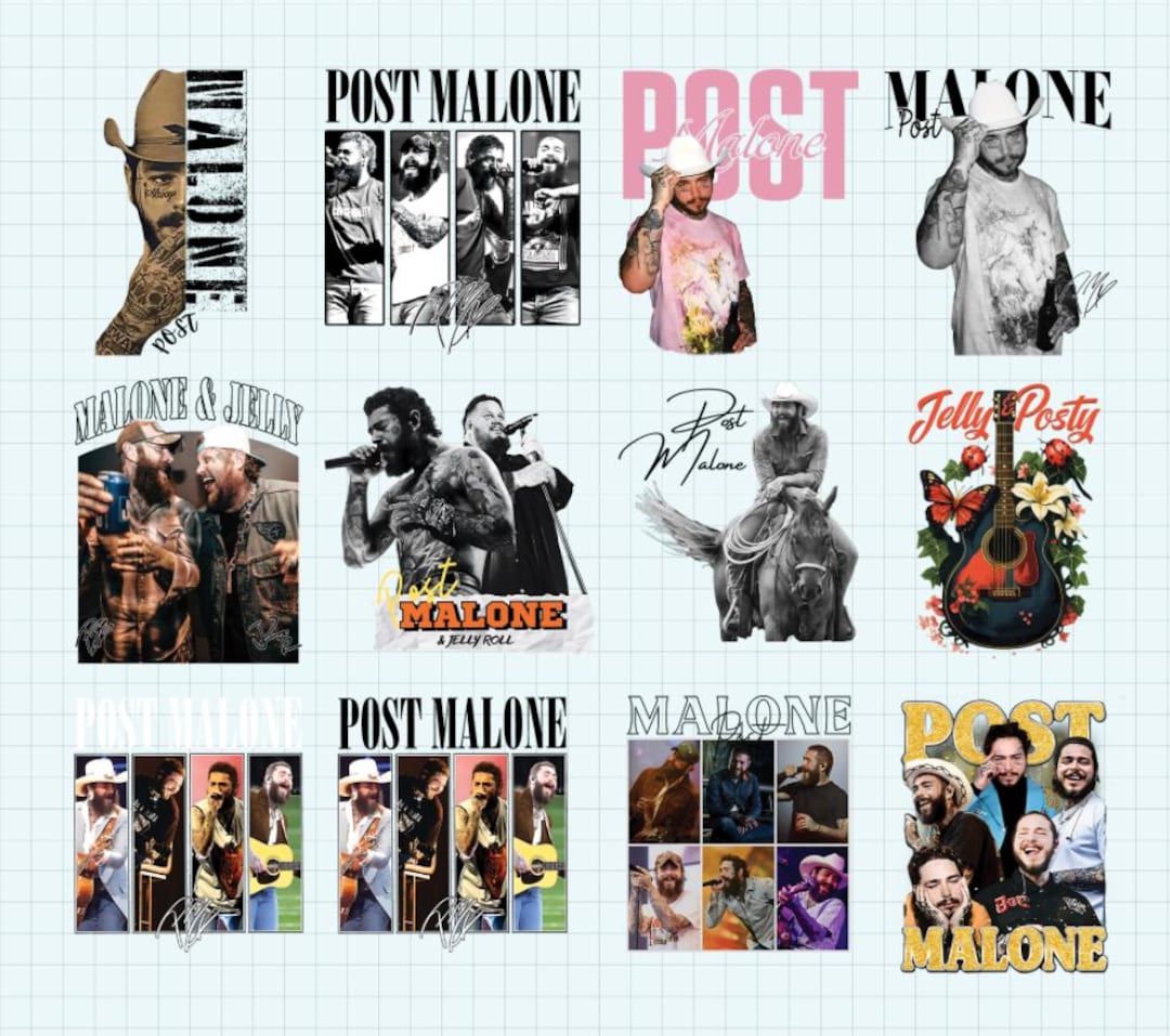 Cowboy Post PNG, Vintage Post Album Music Png, Posty Rap Png, Retro ...