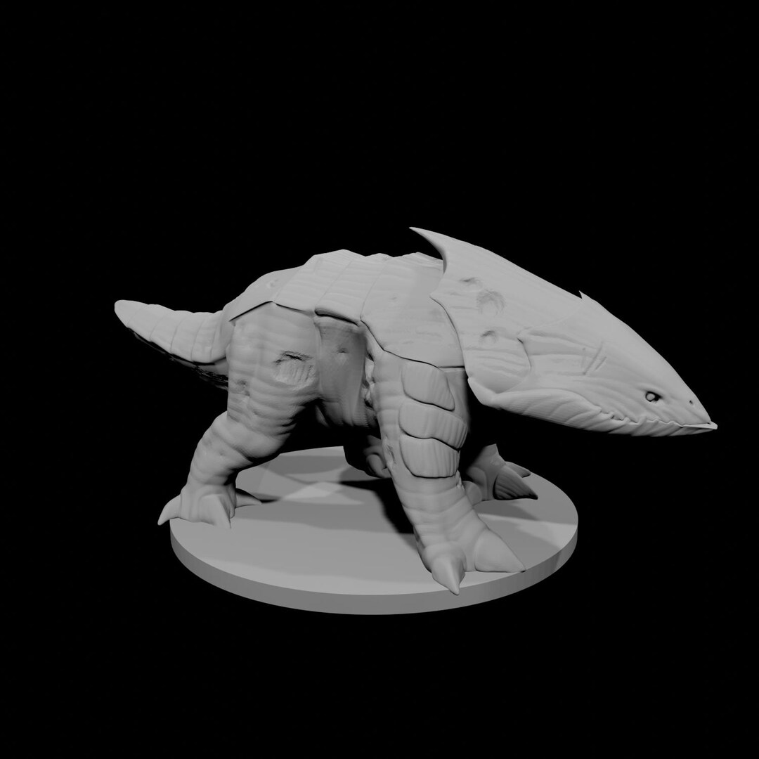 Zombie Bulette RPG Miniature, 3D Printed Resin (unpainted, 28mm Scale ...