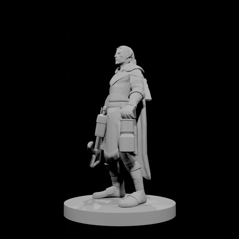 Elf Crossbow Ranger Miniature: 3D Printed, High Detail RPG Figure - Etsy