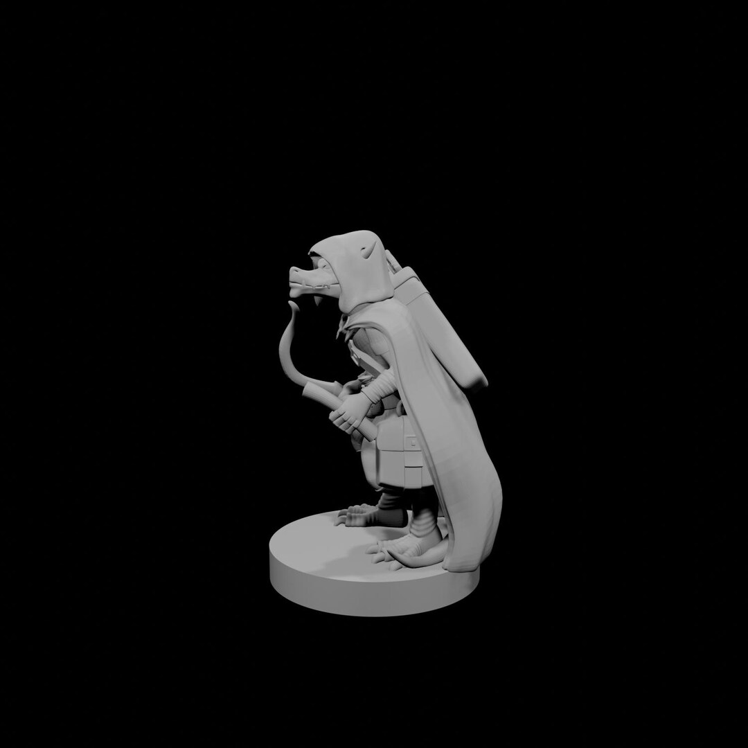 Kobold Sage Ranger Miniature: 3D Printed RPG Figure - Etsy