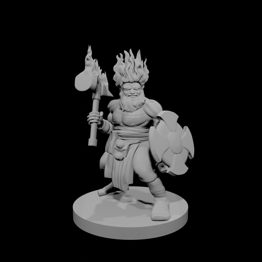 Azer RPG Miniature - 28mm Resin Figure Ready to Paint - Etsy