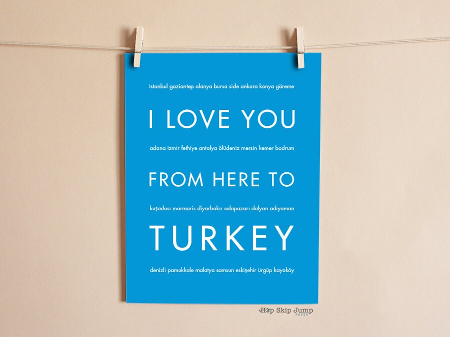 Istanbul Turkey Country Travel Art Home Decor Wall Art I - Etsy