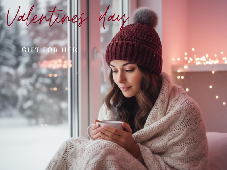 Valentines Day Gift Crochet Beanie Pattern – Riley Ribbed Hat (PDF ...