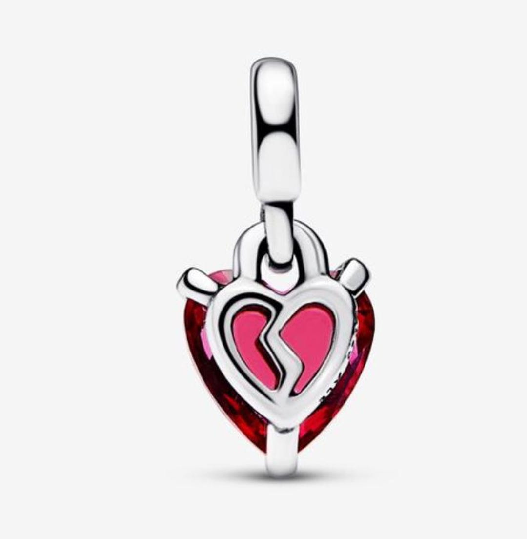 Pandora Me Broken Heart Mini-dangle Pandora - Etsy