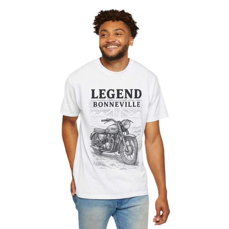 Triumph Bonneville T-shirt – Vintage Motorcycle Tee | Classic Bike ...