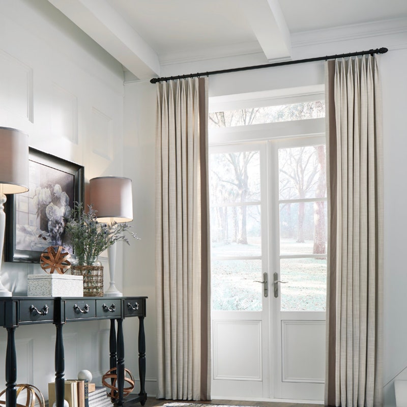 Inverted Pleat Curtains - Etsy