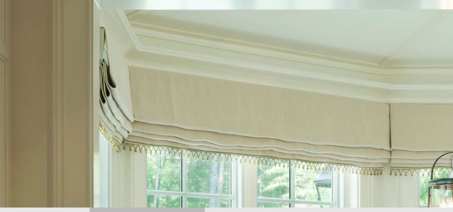 Flat Roman Valance - Stationary Shade Price per Linear Foot - Etsy