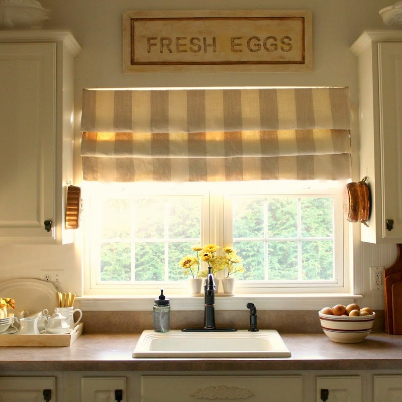 Roman Shades Kitchen - Etsy