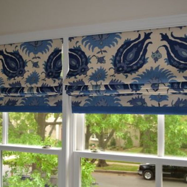 Faux Roman Shade Valance Kitchen - Etsy