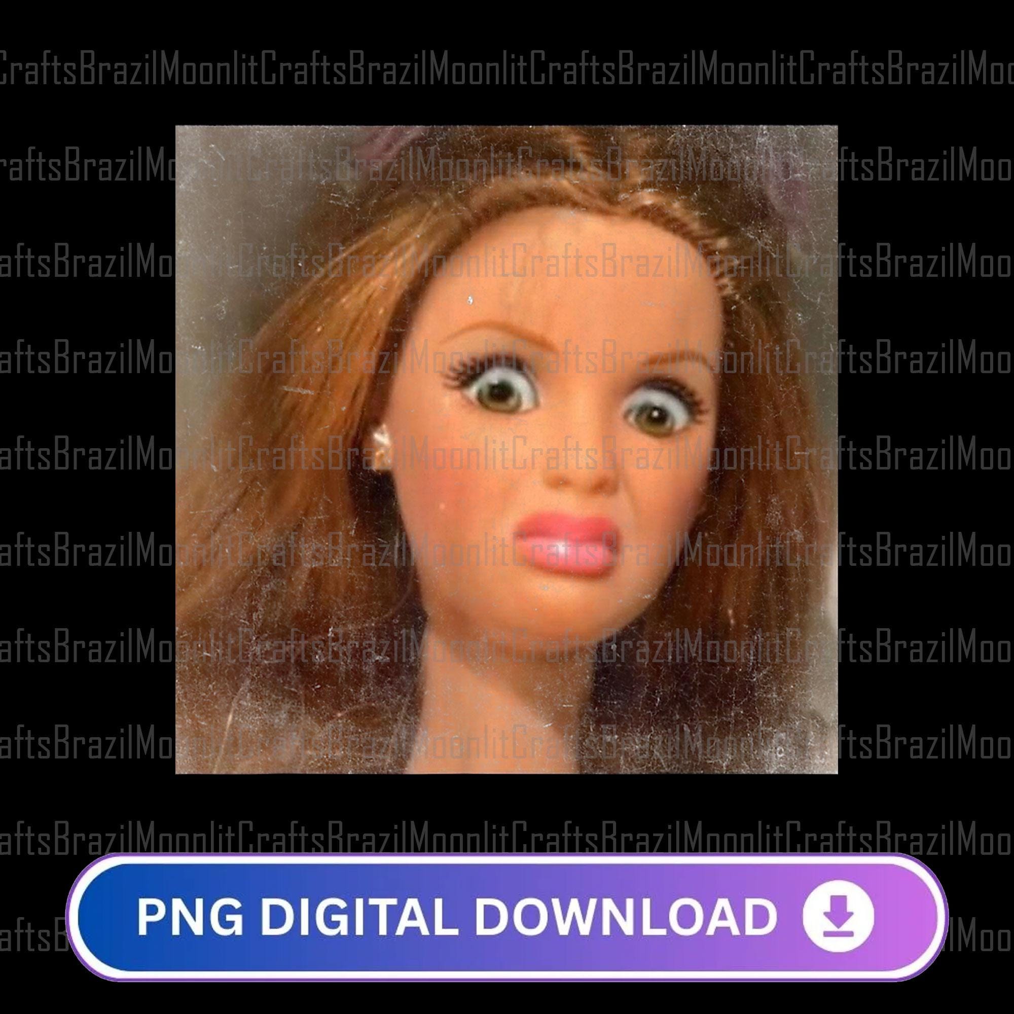Funny Disgusting Doll Face Meme PNG, Disgusting Doll Face Png ...